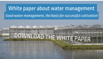 Good water management, the basis for successful cultivation!